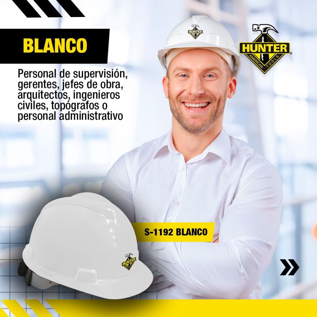 MEANING OF COLORS AND CATEGORIES OF PROFESSIONAL SAFETY HELMETS ...