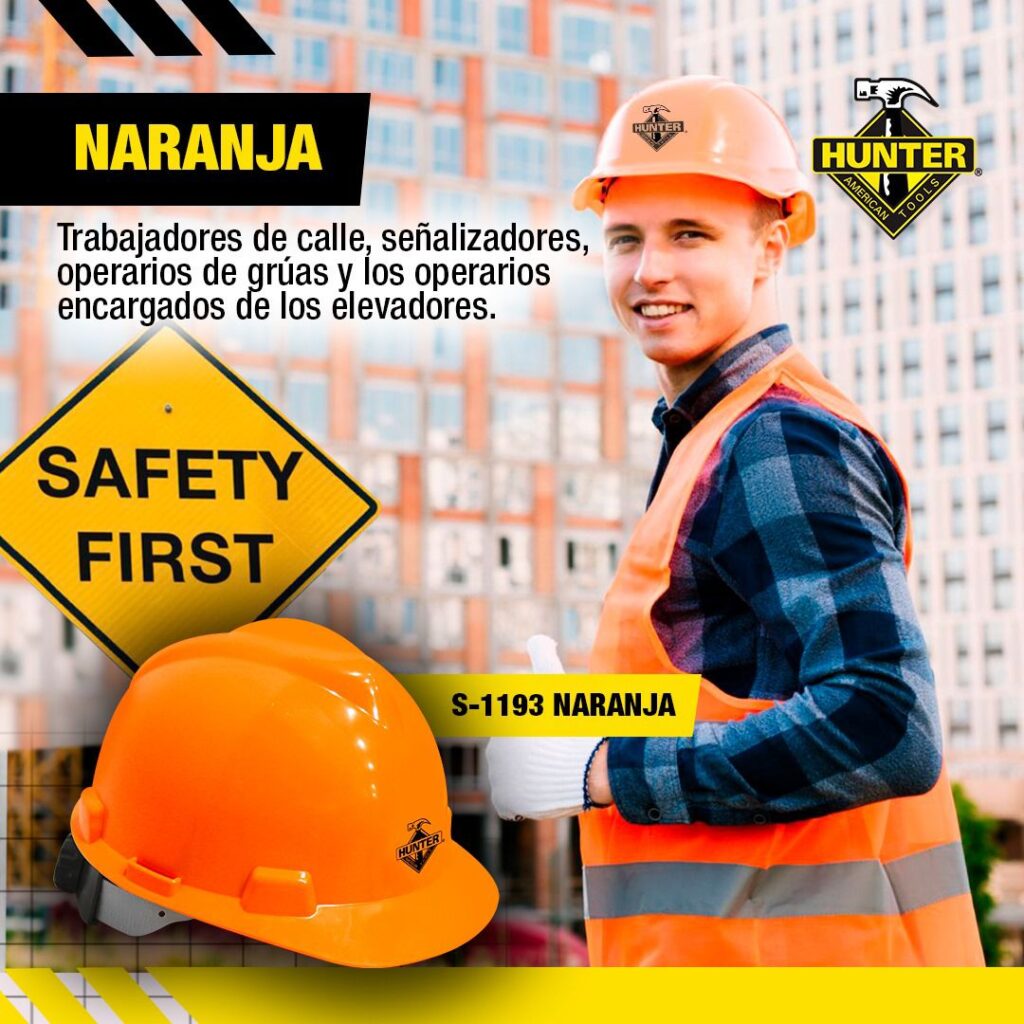 MEANING OF COLORS AND CATEGORIES OF PROFESSIONAL SAFETY HELMETS ...
