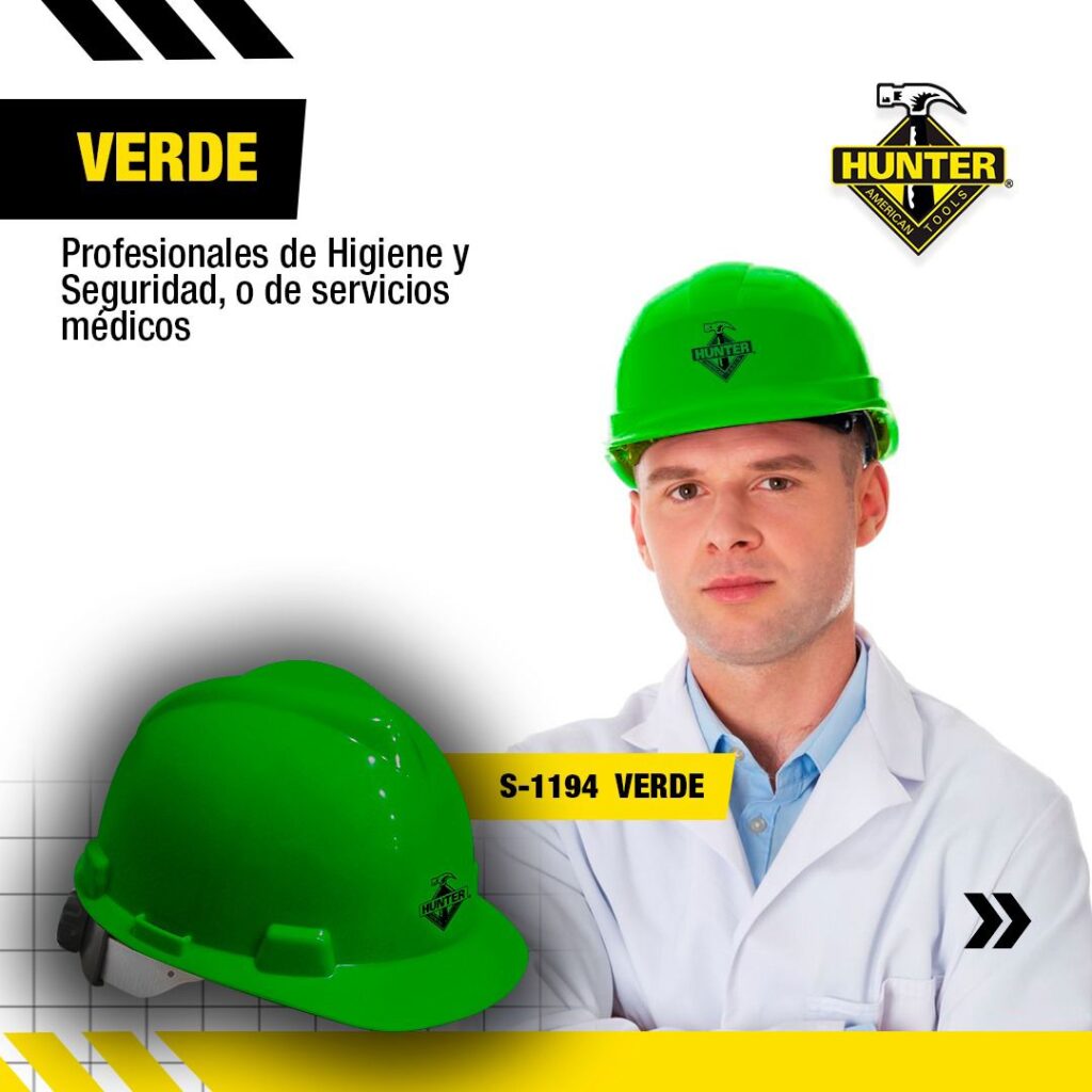 MEANING OF COLORS AND CATEGORIES OF PROFESSIONAL SAFETY HELMETS ...